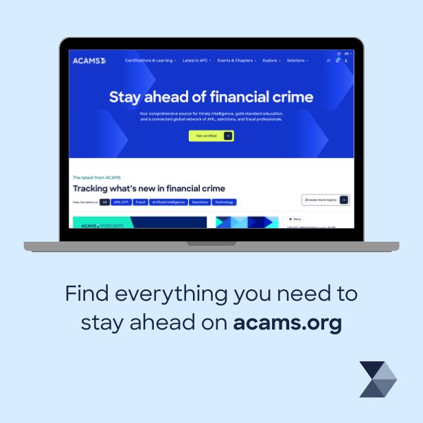 Log In | ACAMS